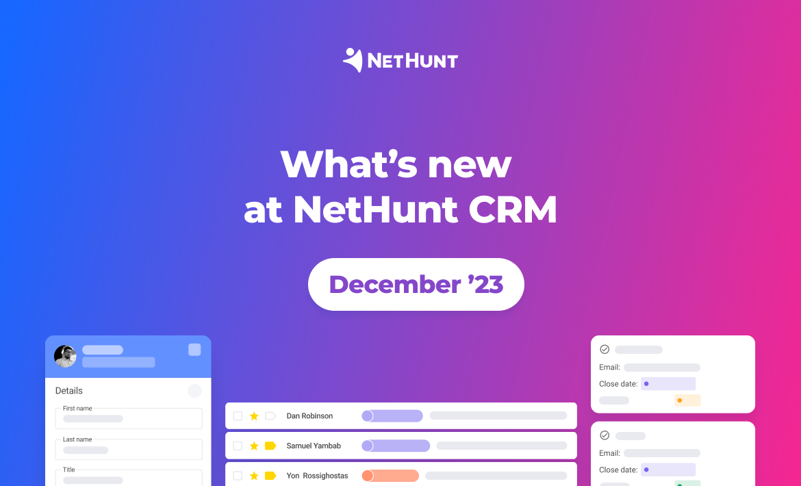 NetHunt Blog | Sales, Marketing, and CRM