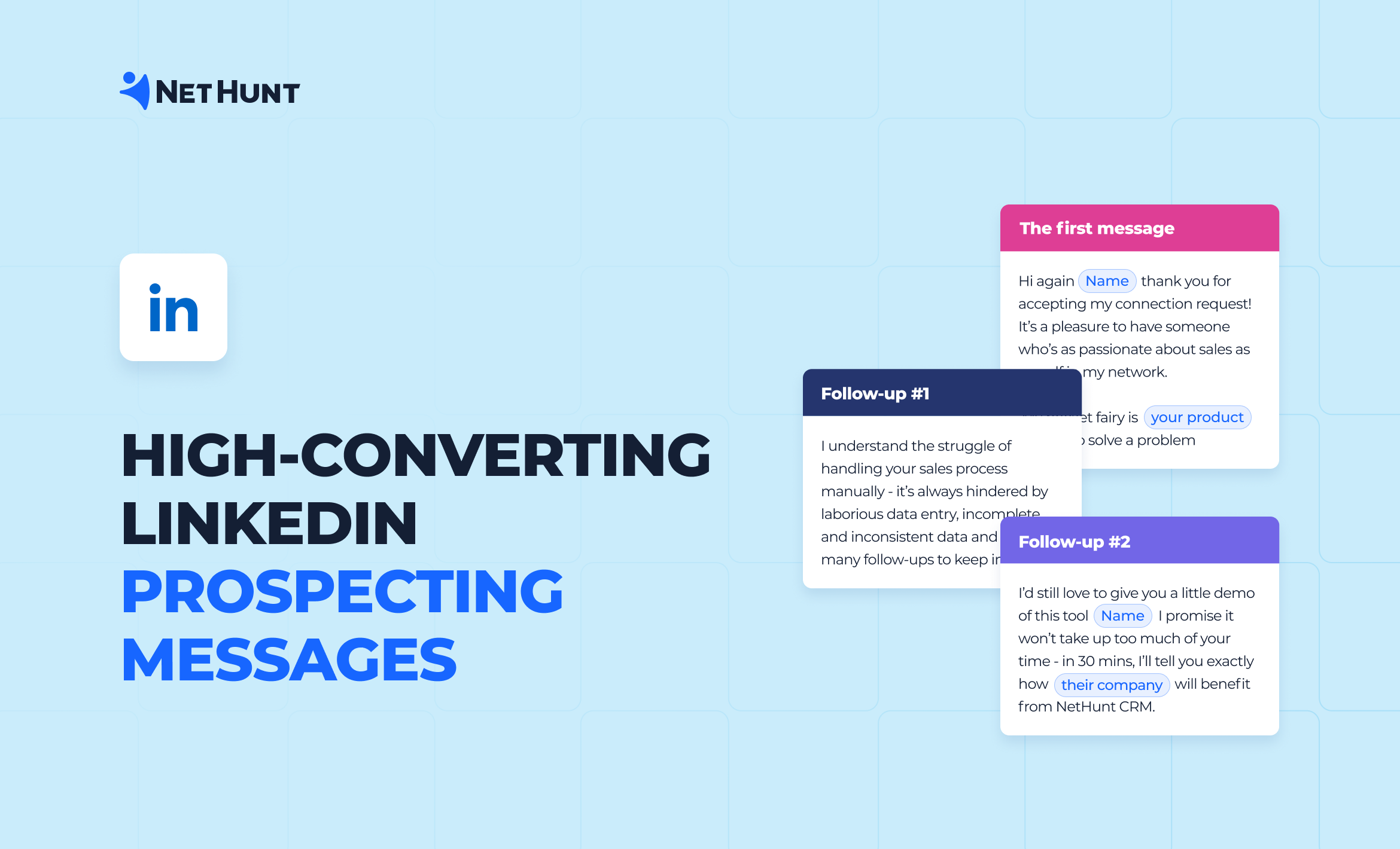 How to write LinkedIn prospecting messages [28 templates]