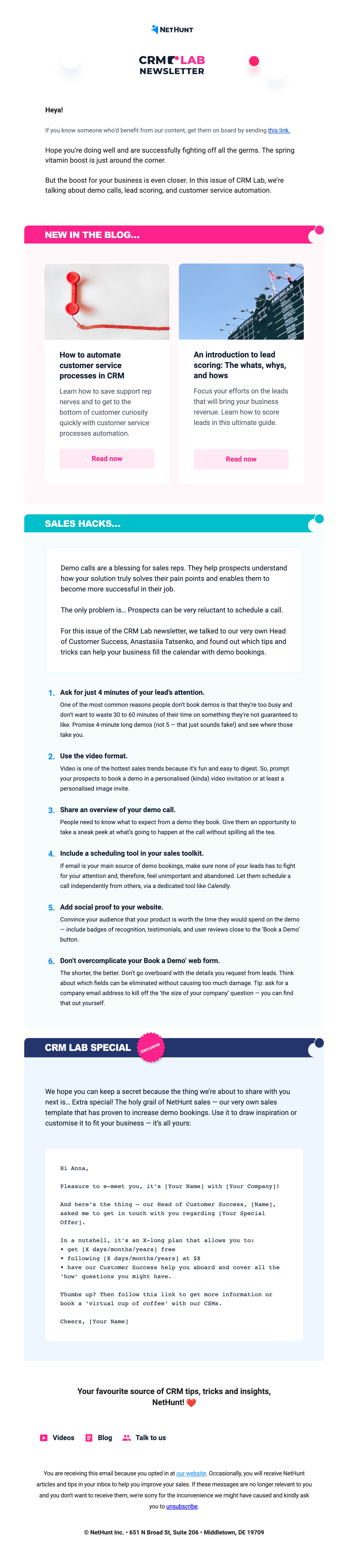 7 sales and marketing newsletters to subscribe to