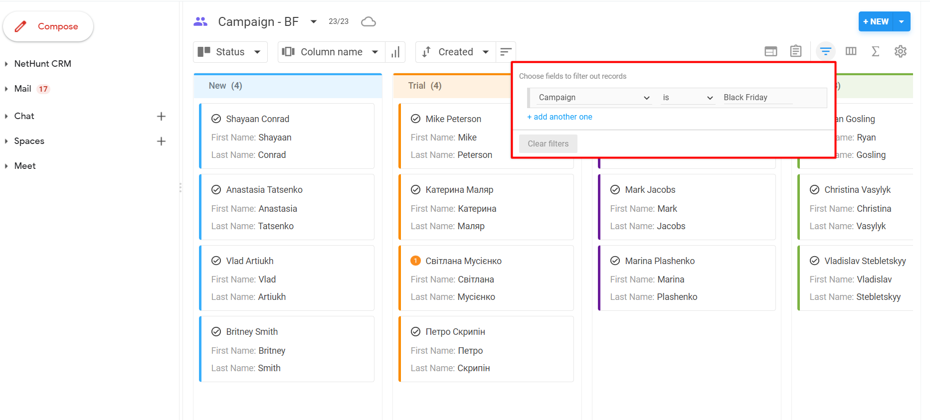 Top 5 CRM views that your Marketing team needs to create