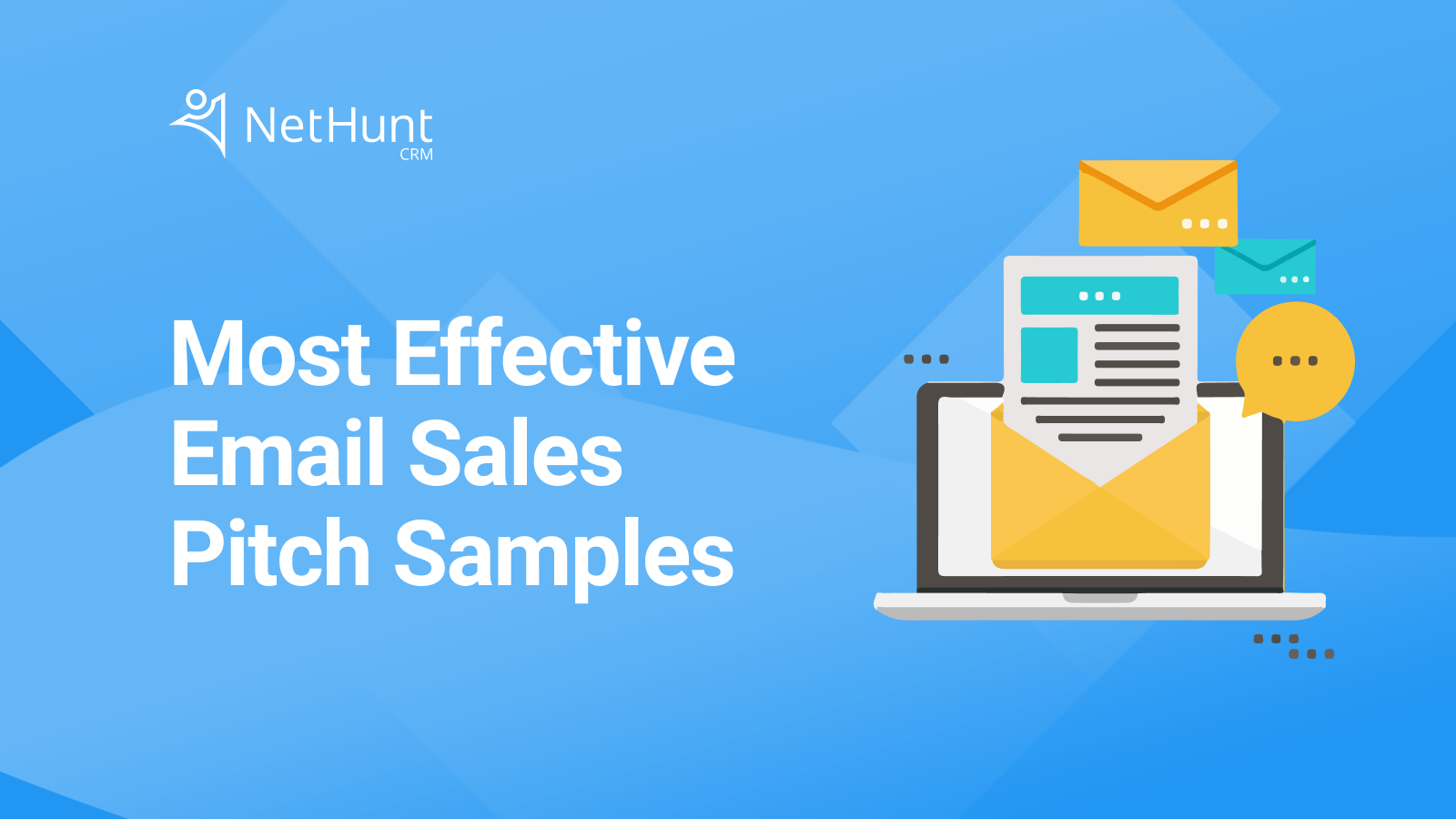 Most Effective Email Sales Pitch Samples NetHunt CRM