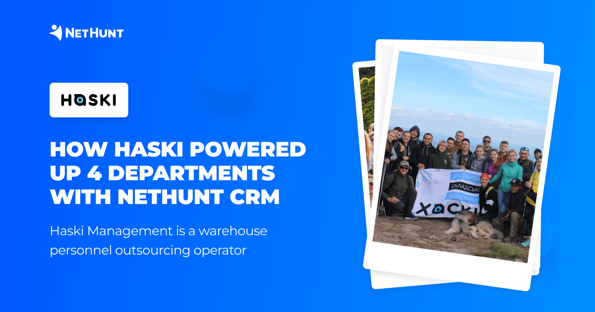 CRM for a logistics company | Haski Case Study