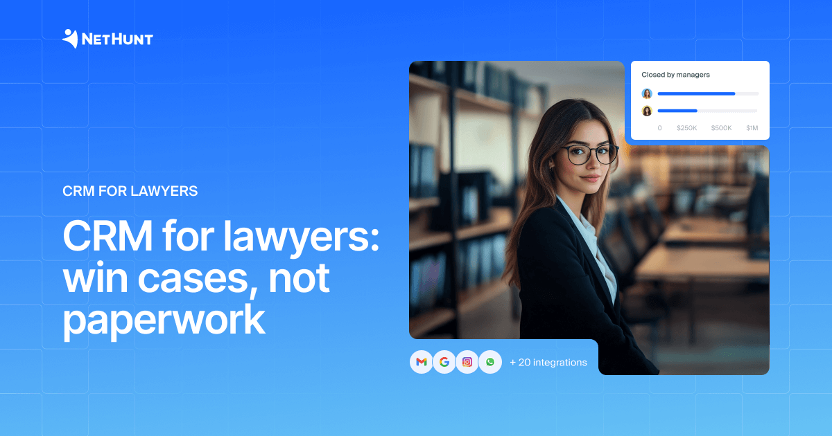 CRM for lawyers: A legal CRM to win cases