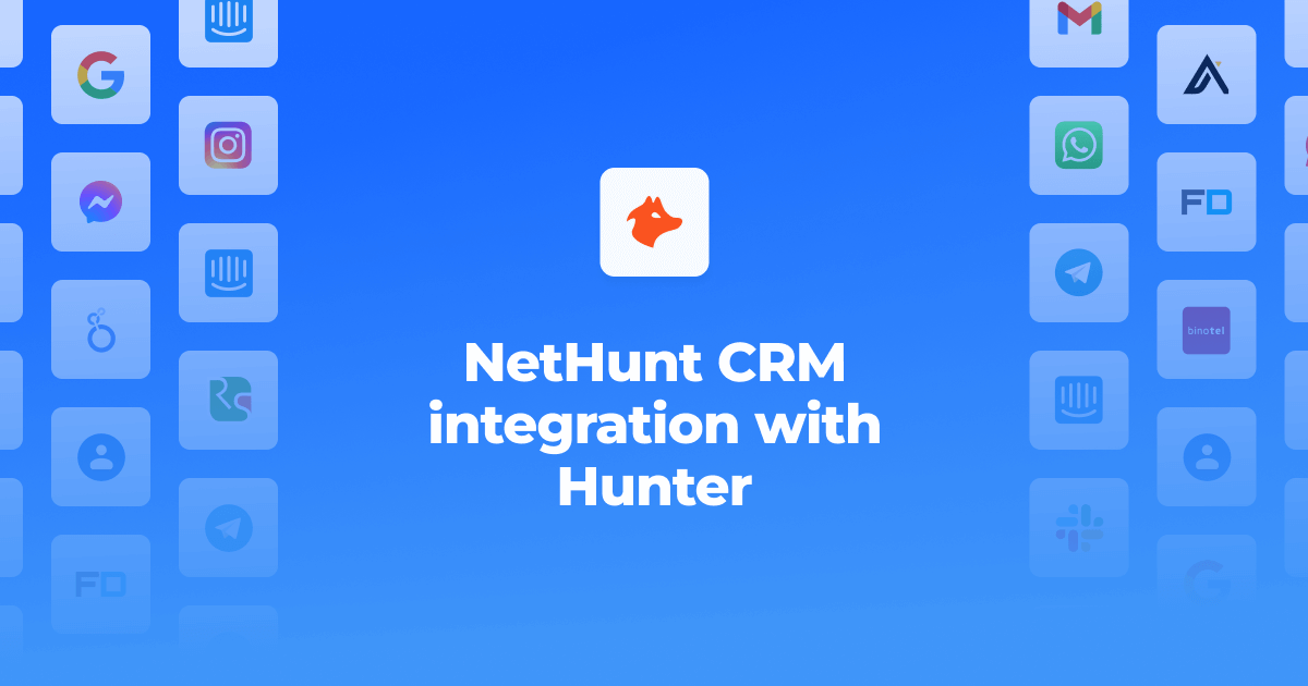 Best CRM with Hunter integration