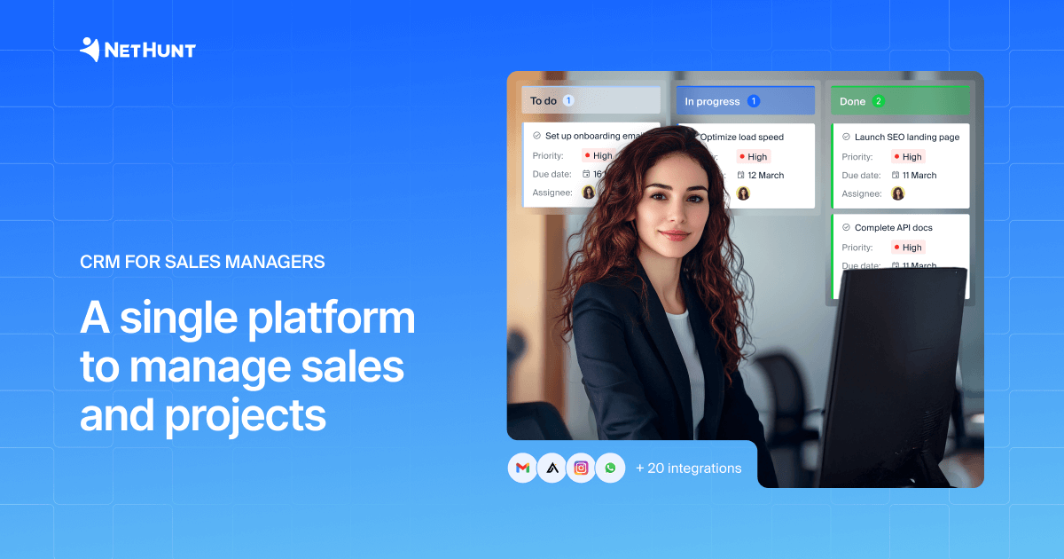 CRM Project Management Software
